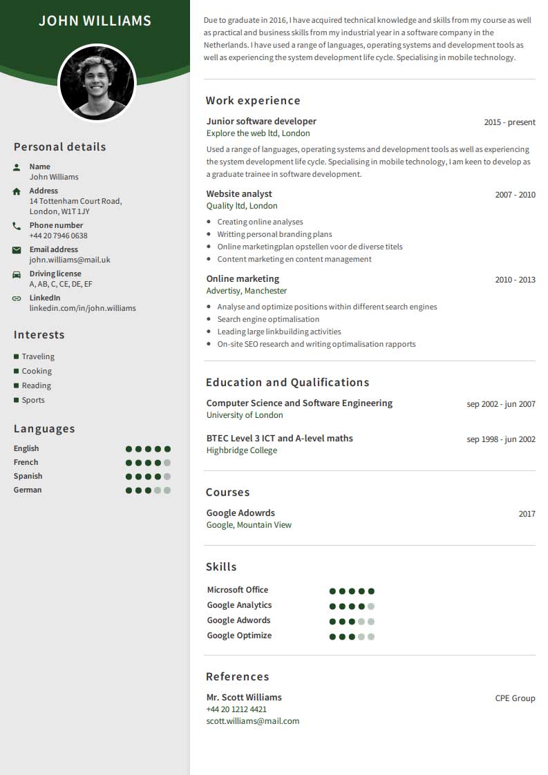 Luo CV ansioluettelokoneemme avulla helposti ja nopeasti! - CVmaker.fi